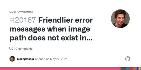 Friendlier Error Messages When Image Path Does Not Exist In Cv
