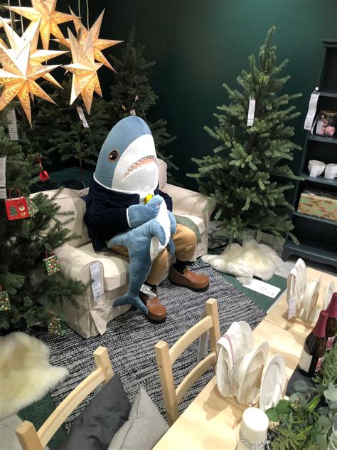In Japan The Ikea Mascot Is Blåhaj R Blahaj