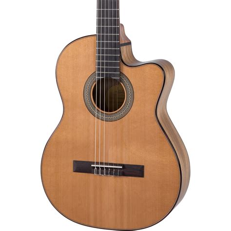 Lucero Lc235sce Guitar Exotic Zebrawood Cedar Classical Guitar