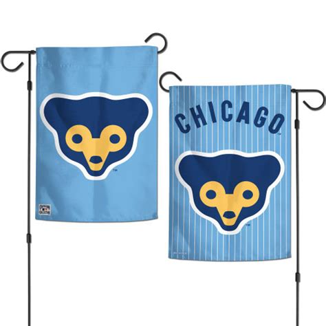 Chicago Cubs Flag 12x18 Garden Style 2 Sided Sports Fan Shop