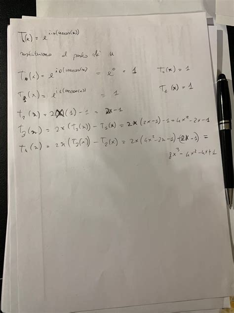 Polynomials Chebyshev First And Second Kind Recurrence Mathematics