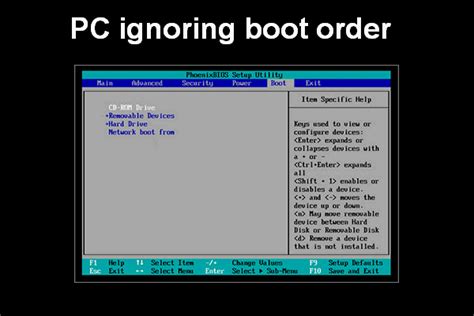 How To Fix PC Ignoring Boot Order On Your PC MiniTool