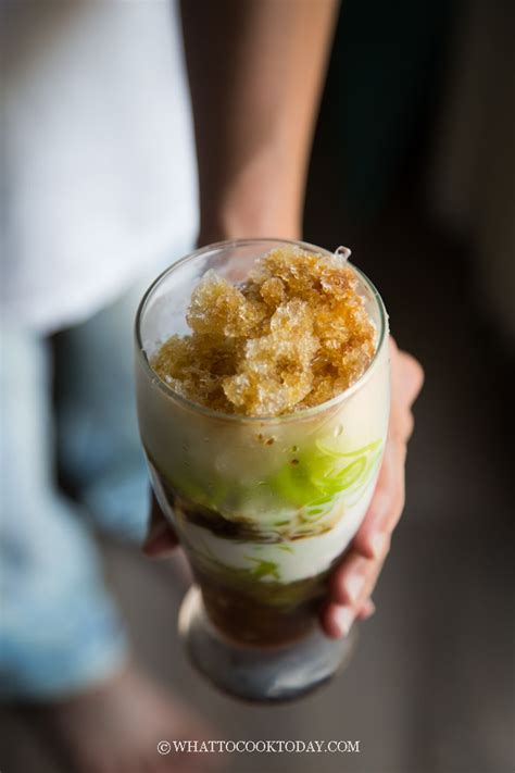 Ice Cendol Es Dawet Pandan Jelly Dessert
