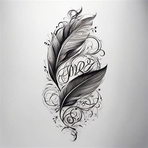 Script Tattoo Artfully Crafted Script Transforming Words