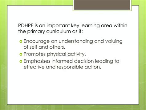 Power Point Presentation Of Pdhpe Ppt
