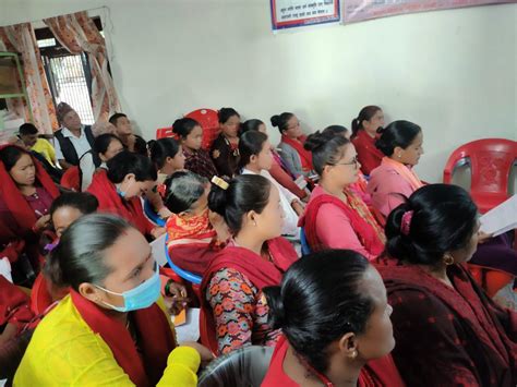 छत्रकोट गाउँपालिका वडा नं ६ का उपभोक्ता समितिका पदाधिकारीहरुको लागि