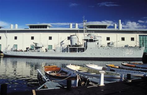 Old Swedish Minesweeper Hms Bremon Editorial Photo Image Of