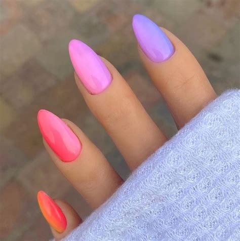 Beautiful Multi Colored Nails Designs For Summer The Glossychic