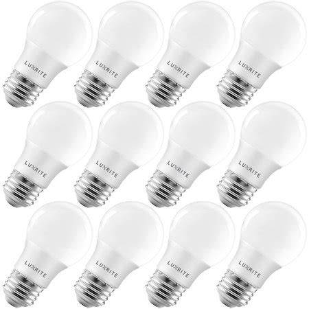 Luxrite A15 LED Light Bulbs 7W 40W Equivalent 600LM 5000K Bright