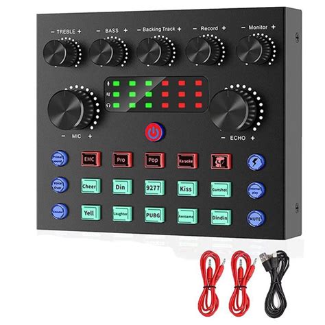 V S Live External Sound Card Voice Changer Sound Card Daraz Com Bd