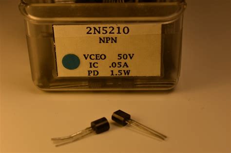 2n5210 Npn Transistor Nos Bin 1 Ea Flat Rate Ship Ebay