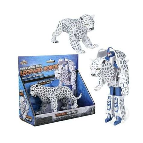 Adventure Planet Transforming Snow Leopard Robot Matthews Auctioneers