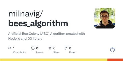 Github Milnavigbeesalgorithm Artificial Bee Colony Abc Algorithm Created With Nodejs And