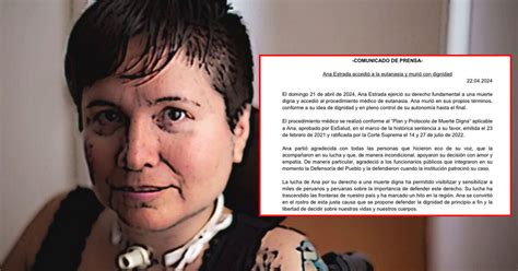 Ana Estrada Su Historia De Vida Y Años De Lucha Por Acceder A La