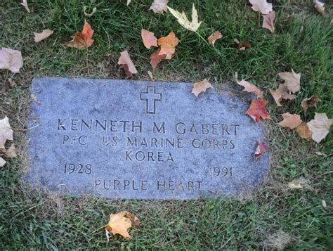 Kenneth M Gabert 1928 1991 Find A Grave Memorial