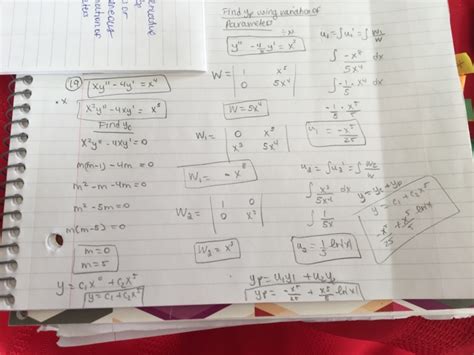 Solved Solve Xy 4y X 4 By Variation Of Parameters I Know Chegg