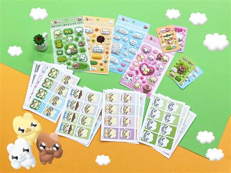 에이블리 단독 구성 누누씨 스티커 부적 세트 문구세트 에이블리