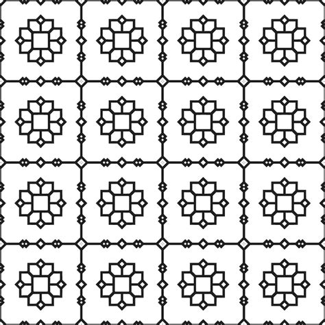 Premium Vector Vector Seamless Pattern Modern Stylish Texture Repeating Geometric Tiles With