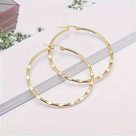 Stainless Steel 18k Gold Plated Earrings At Rs 204pair Earrings In