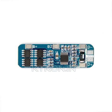 Buy 3S 10A Lithium Ion BMS Module For 11 1V Battery KTRON India