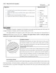 Lab 1 Maps And Geography Docx Lab 1 Maps And Ocean Geography Total Points 50 Materials