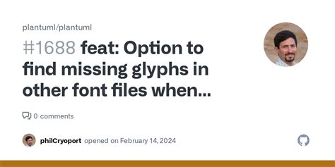 Feat Option To Find Missing Glyphs In Other Font Files When Generating Pdfs · Issue 1688
