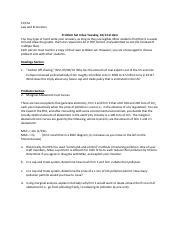 Problem Set Pdf Ed Cho Law And Economics Problem Set Due Tuesday At Pm You May Type