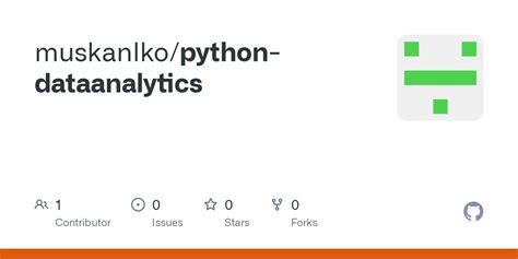 Github Muskanlkopython Dataanalytics