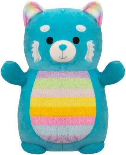 Squishmallows 14 Large Plush Vanessa Teal Red Panda Wrainbow