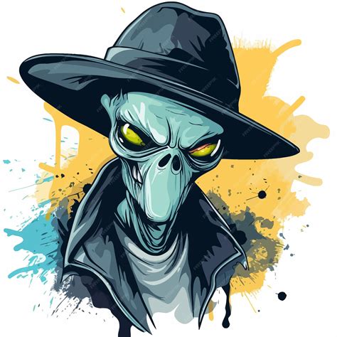 Premium Vector Alien Graphic