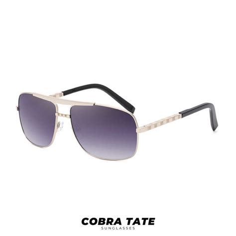 Andrew Tate Sunglasses Silver Limited Edition Cobra Tate Sunglasses