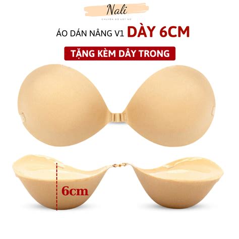 Áo Dán Nâng Ngực Tạo Khe Đẹp Siêu Độn Giúp Vòng 1 Quyến Rũ Dày Khoảng