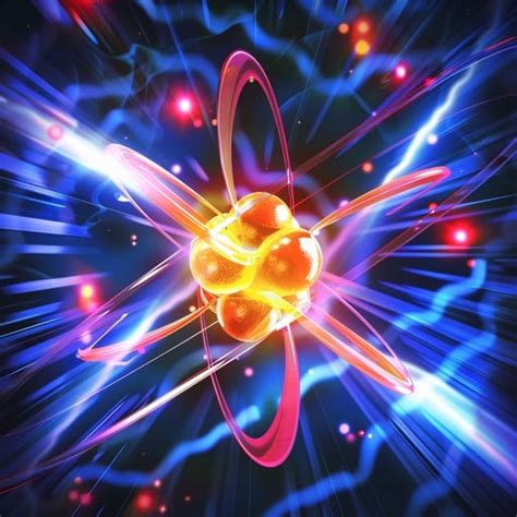 Free Vibrant Atomic Representation Image Download At Stockcake