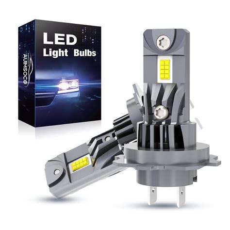 2x H7 Led Headlight Bulb Kit High Or Low Beam Super White 40000lm