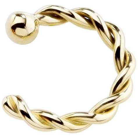 Luodu Noise Piercing 16 Gauge Conch Hoop Titanium Lip Ring 20 Gauge