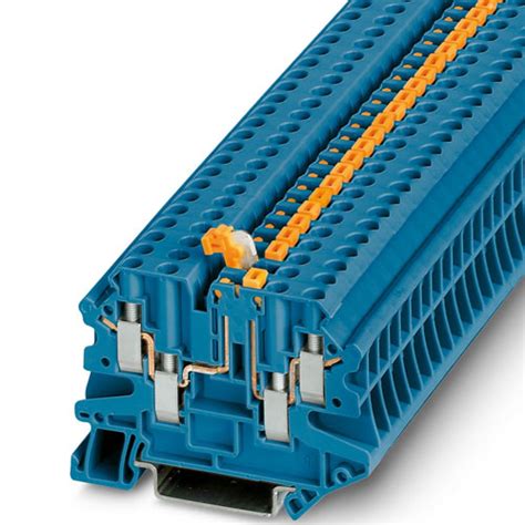 Phoenix Contact Ut 4 Quattro Mt P P Bu Knife Disconnect Terminal