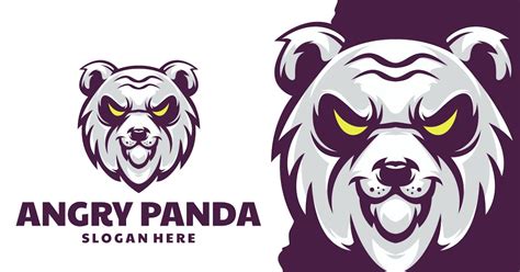 Panda Logo Graphic Templates Envato Elements