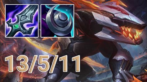 Renekton Top Vs Gwen Kr Diamond Patch 1311 Youtube