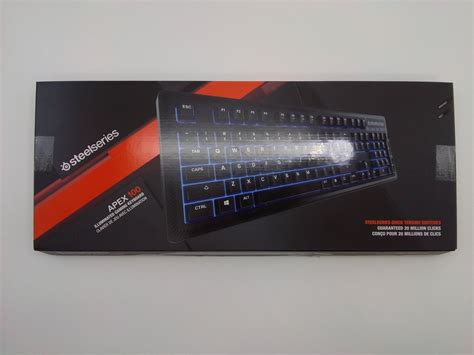 Обзор Steelseries Apex 100 добротная бюджетная игровая клавиатура