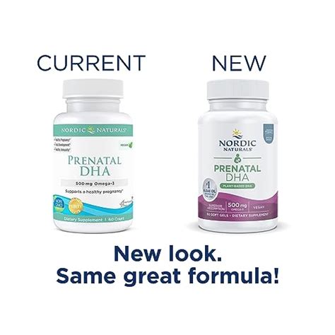 Nordic Naturals Vegan Prenatal Dha Unflavored 60 Soft Gels — Hebron
