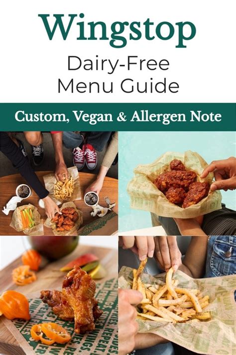 Wingstop Dairy Free Menu Guide With Allergen Notes
