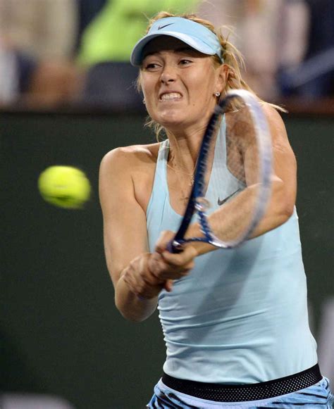 Maria Sharapova Indian Wells BNP Paribas Round Celebsla
