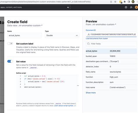 Runtime Field Not Working As Expected In Discovers And Lens · Issue