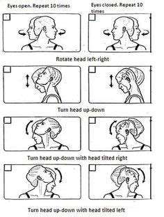 Cervical Spine Exercise And Vertigo Relief Ideas Exercise Vertigo Relief Neck Exercises