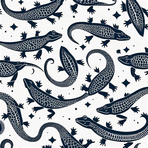 Premium Ai Image Intricate Lizard Patterns