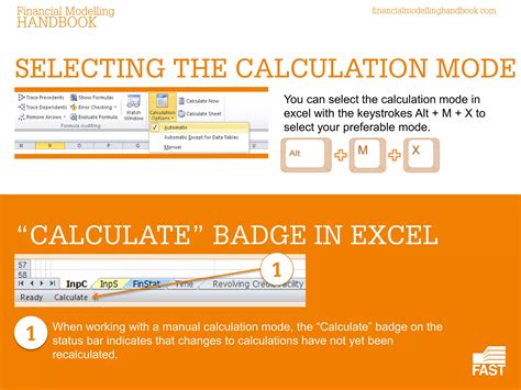 Calculation Modes In Excel Ppt