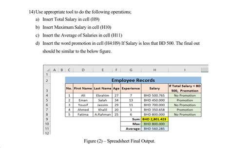 Solved Create Ms Word Document With The Following