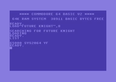 CSDb Future Knight By Yeti Factories