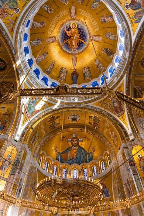 Belgrade Serbia December 20 2022 Interior Of The Church Of Saint