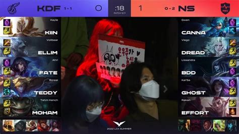 Trực Tiếp Lck Mùa Hè 2022 Tuần 2 Ngày 2 236 Kdf Vs Ns T1 Vs Lsb